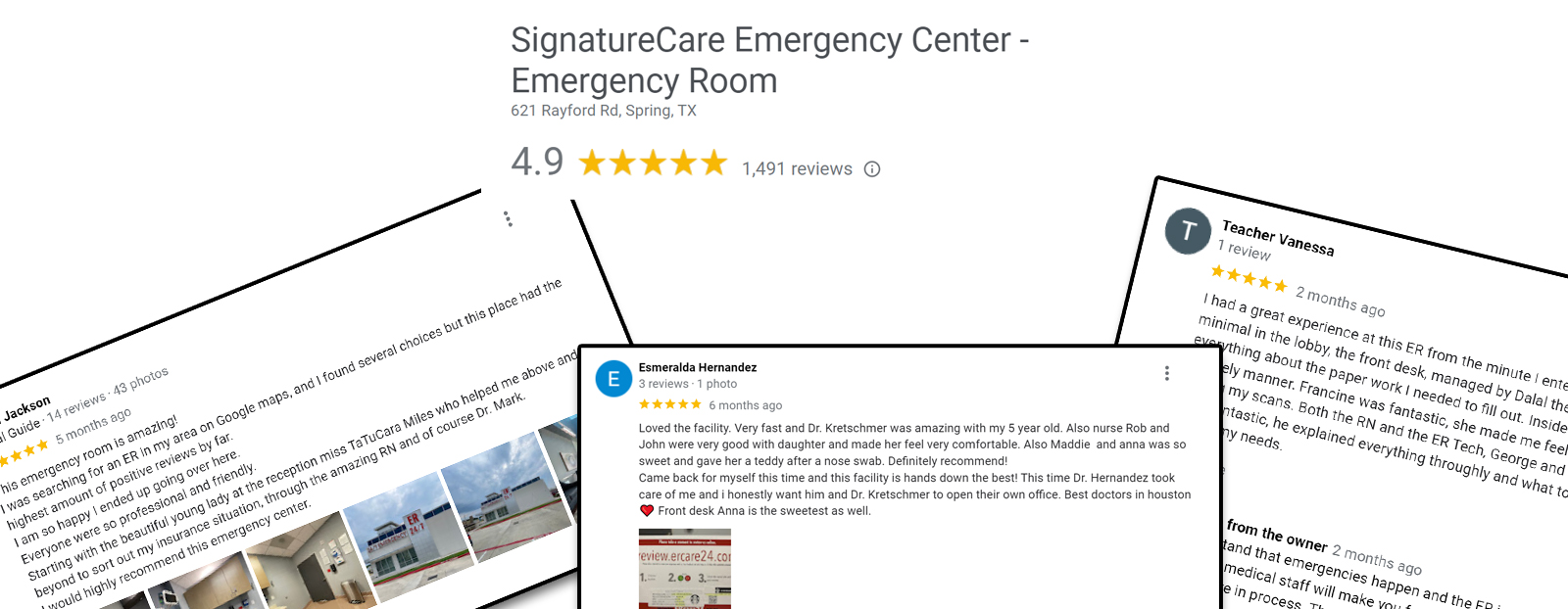 Top Rated ER Near Me Spring, TX 77386: Spring Emergency Center